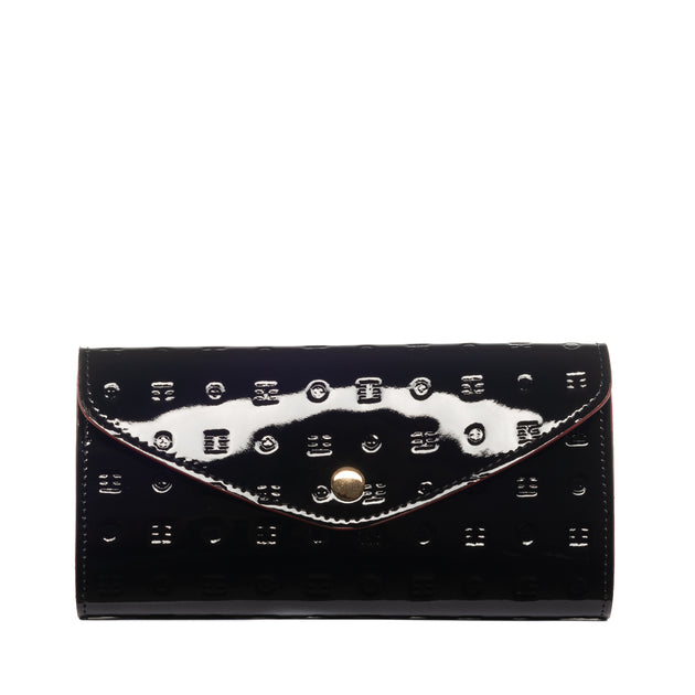 Arcadia Black Flappy Multi Pockets Wallet | Belmore Boutique